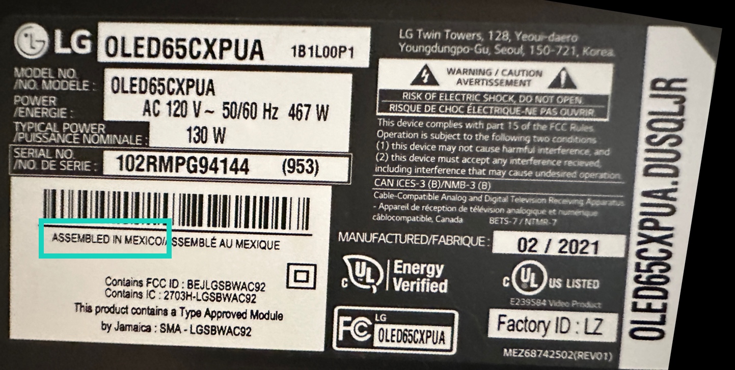 Where Are LG TVs Made?